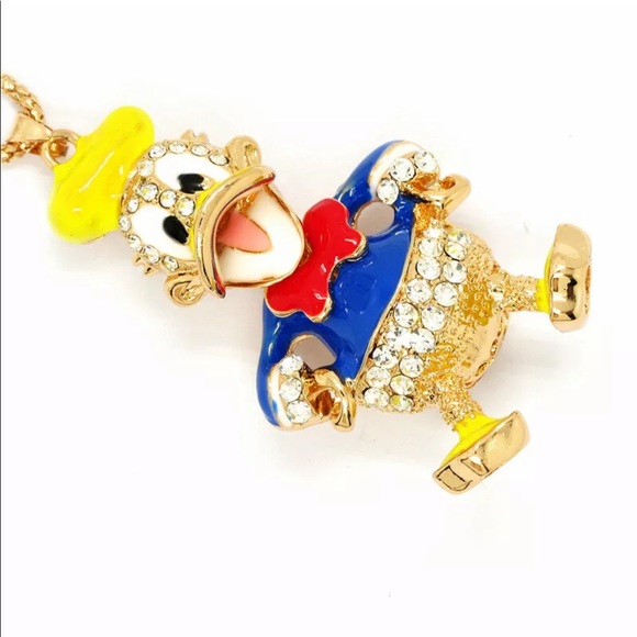 Jewelry | Disney A Character Donald Duck Cartoon Necklace | Poshmark